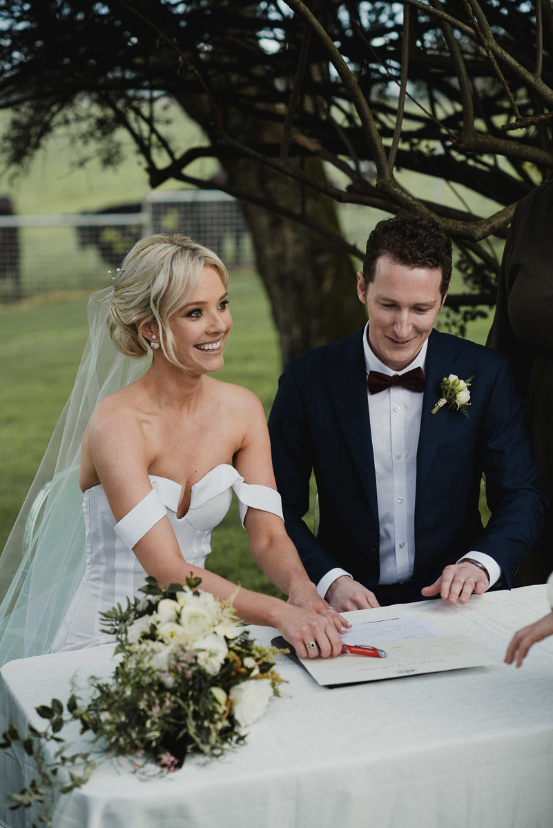 Real Wedding - Zoe & Patrick, Oxley VIC - Ivory Tribe