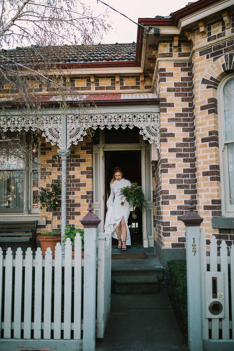 Real Wedding - Kate & Brad, Fitzroy VIC - Ivory Tribe