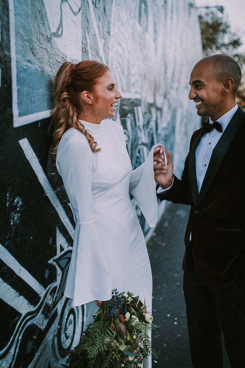 Real Wedding - Kate & Brad, Fitzroy VIC - Ivory Tribe