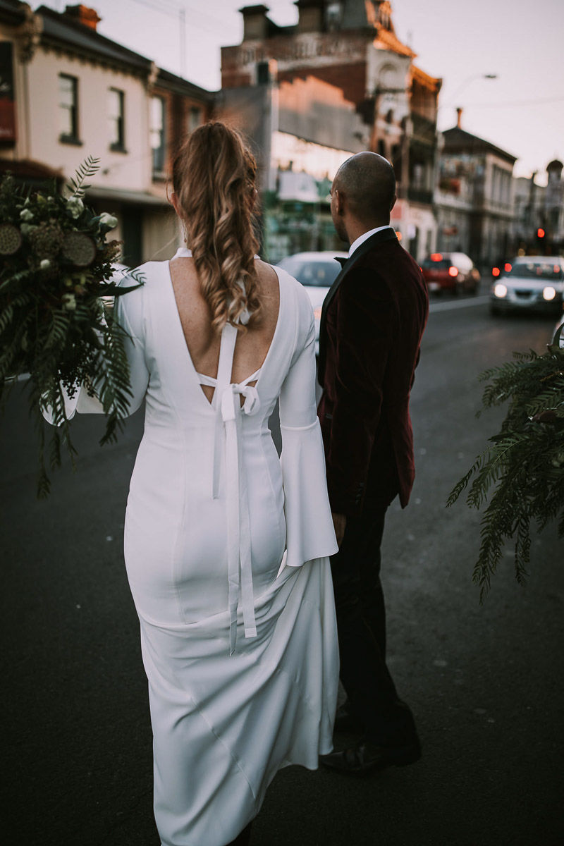 Real Wedding - Kate & Brad, Fitzroy VIC - Ivory Tribe