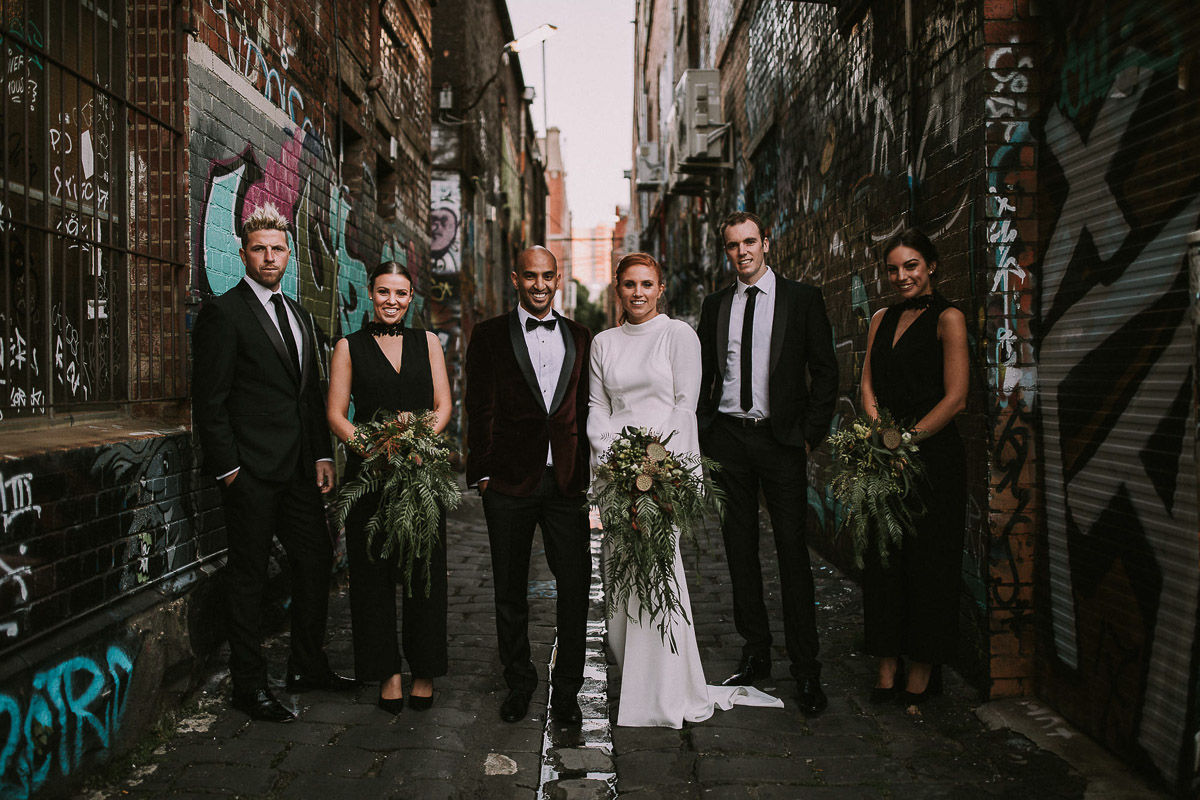Real Wedding - Kate & Brad, Fitzroy VIC - Ivory Tribe