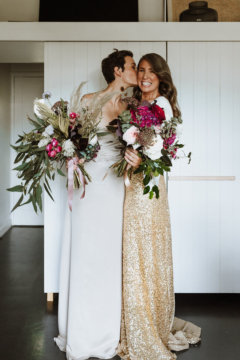 Real Wedding - Maya & Kate, Collingwood VIC - Ivory Tribe