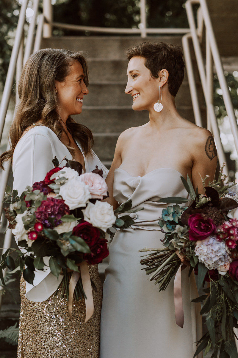 Real Wedding - Maya & Kate, Collingwood VIC - Ivory Tribe