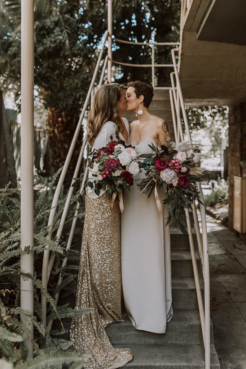 Real Wedding - Maya & Kate, Collingwood VIC - Ivory Tribe