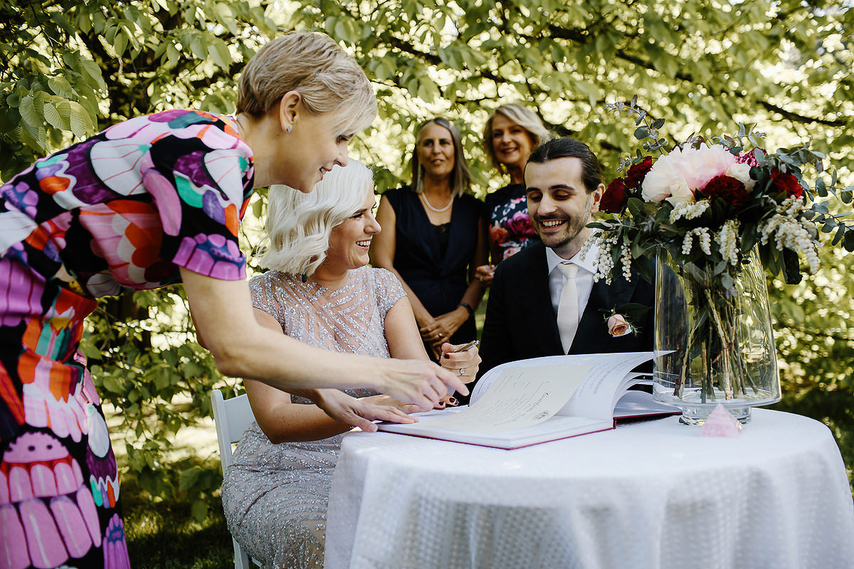 Real Wedding - Alix & Tim, Fitzroy VIC - Ivory Tribe