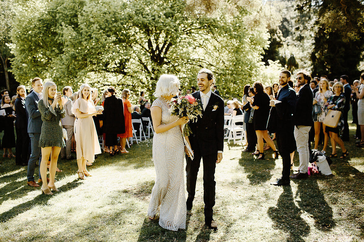 Real Wedding - Alix & Tim, Fitzroy VIC - Ivory Tribe