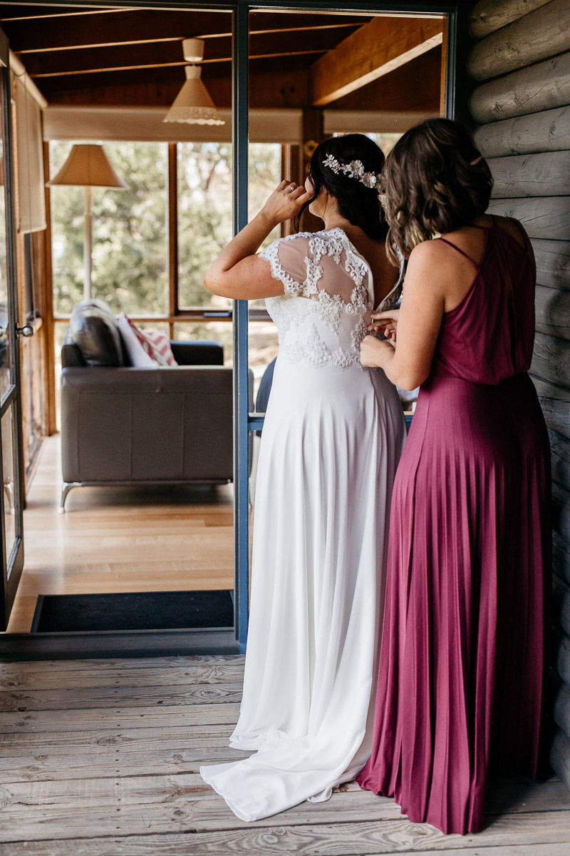 Real Wedding - Jacqui & Brendon, Beech Forest VIC - Ivory Tribe