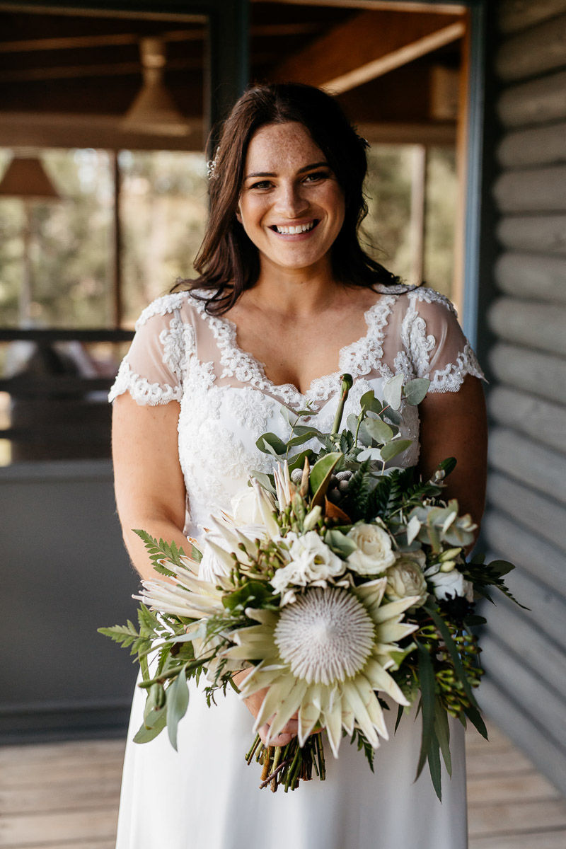 Real Wedding - Jacqui & Brendon, Beech Forest VIC - Ivory Tribe