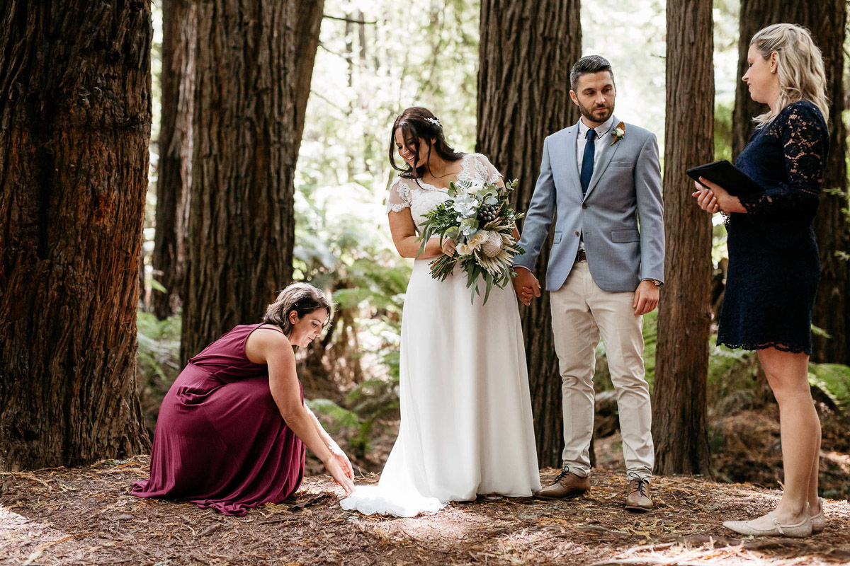 Real Wedding - Jacqui & Brendon, Beech Forest VIC - Ivory Tribe