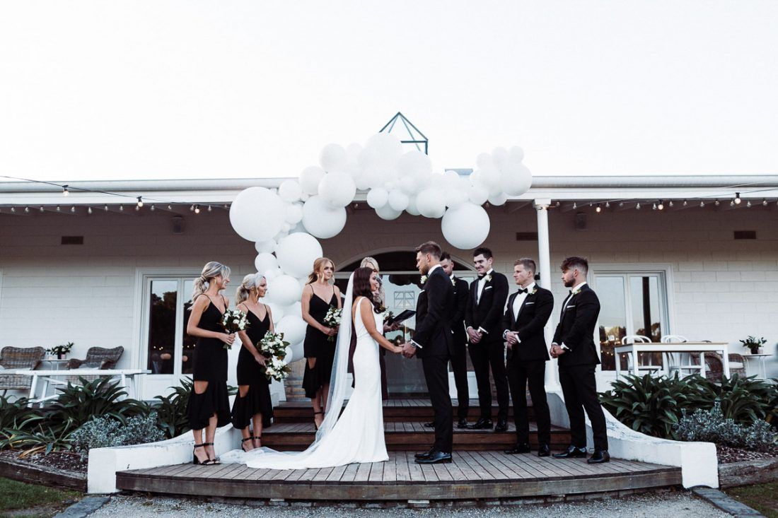 Real Wedding - Chelsea & Jarrod, Warrandyte South VIC - Ivory Tribe