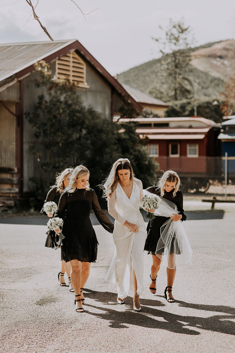 Real Wedding - Allie & Daniel, Porepunkah VIC - Ivory Tribe