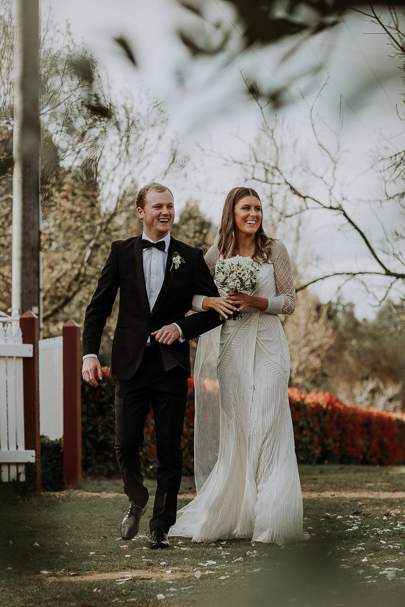 Real Wedding - Allie & Daniel, Porepunkah VIC - Ivory Tribe