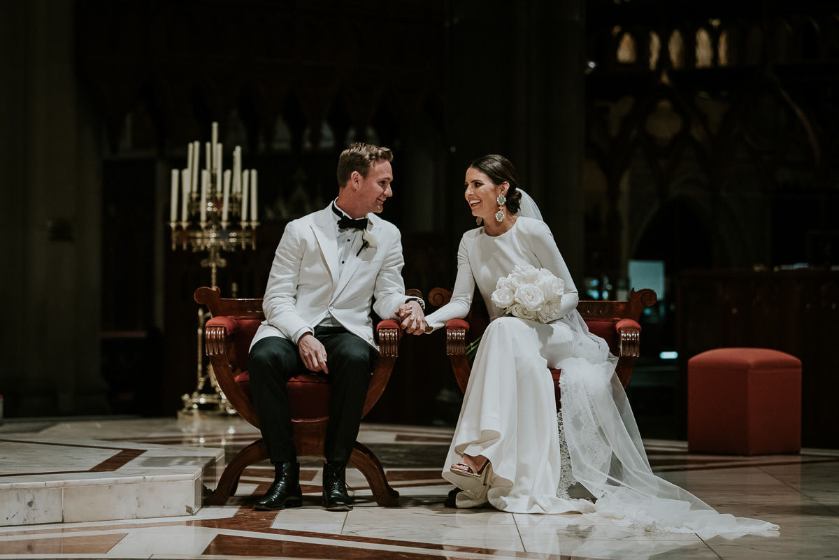 Real Wedding - Sally & Andrew, East Melbourne VIC - Ivory Tribe