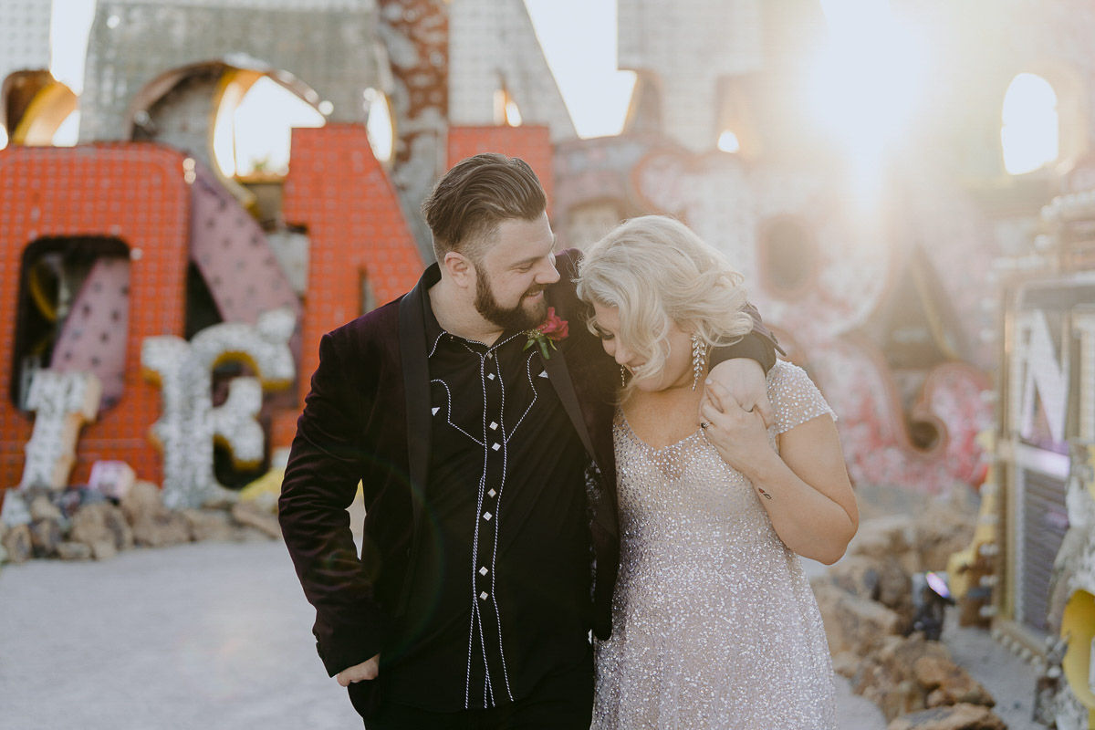 Real Wedding - Danielle & Jason, Downtown Las Vegas USA - Ivory Tribe