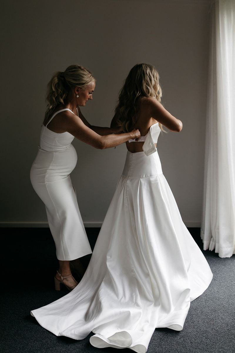 Real Wedding - Samantha and Damien, Swan Bay VIC - Ivory Tribe