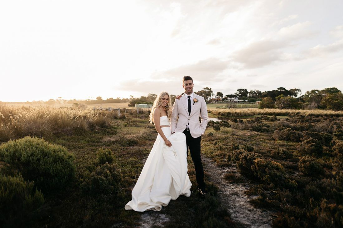 Real Wedding - Samantha and Damien, Swan Bay VIC - Ivory Tribe