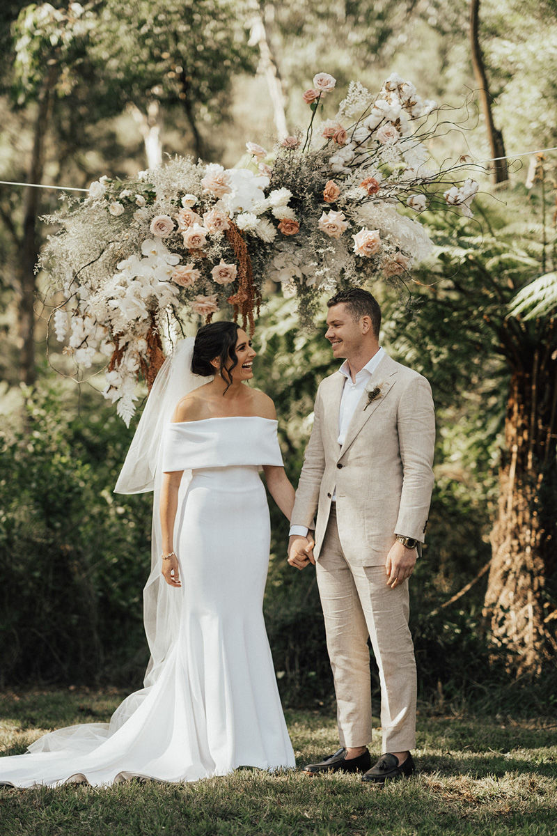 Real Wedding – Riley & Casey, Red Hill VIC - Ivory Tribe