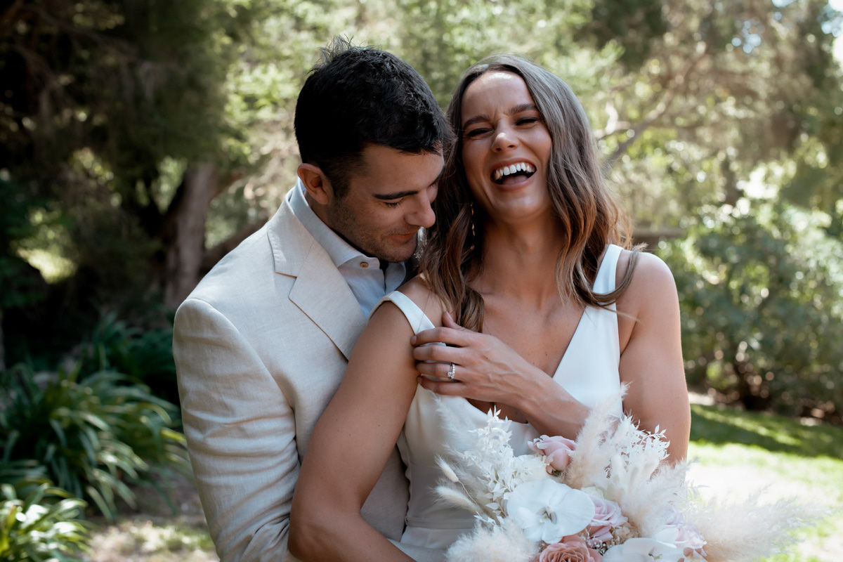 Real Wedding – Cheree & Tom, Sorrento VIC - Ivory Tribe