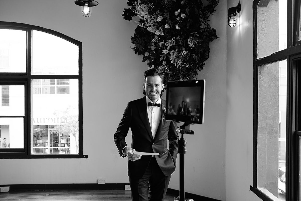 Real Wedding – Alex & Michael, Collingwood VIC - Ivory Tribe