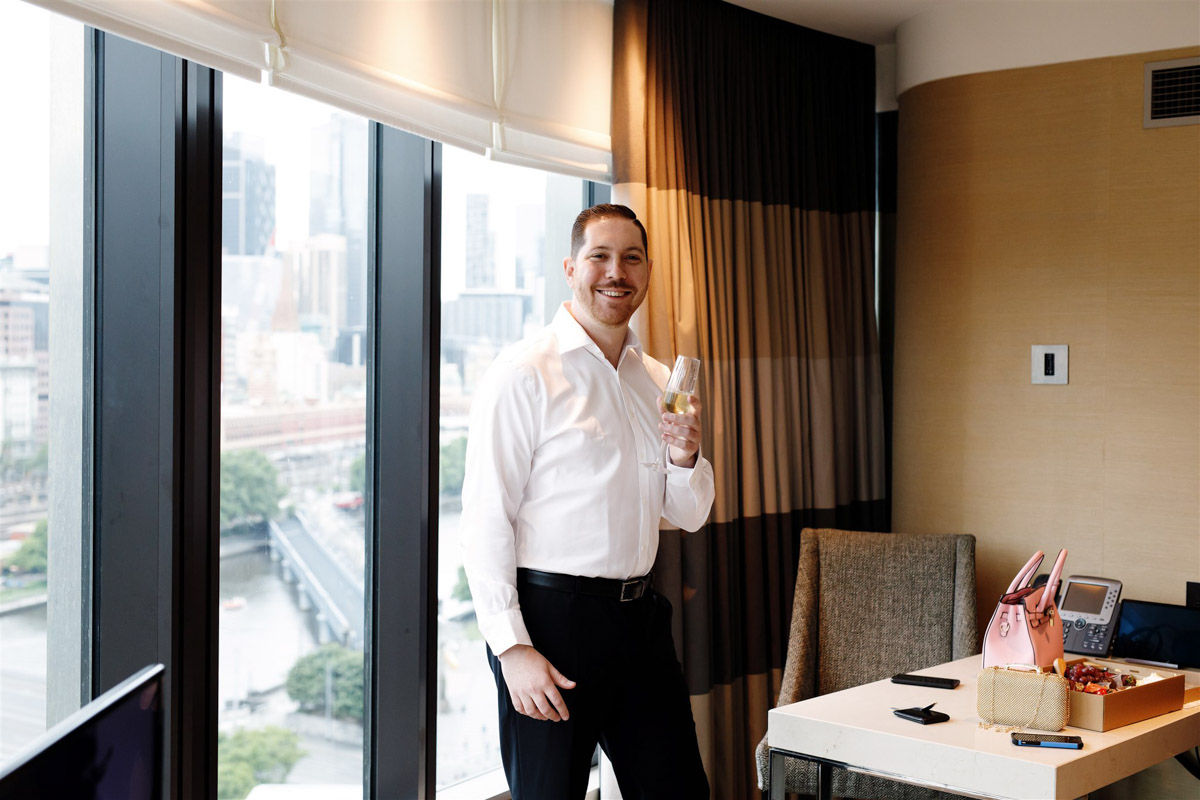 Real Wedding – Steven & Clare, Port Melbourne VIC - Ivory Tribe