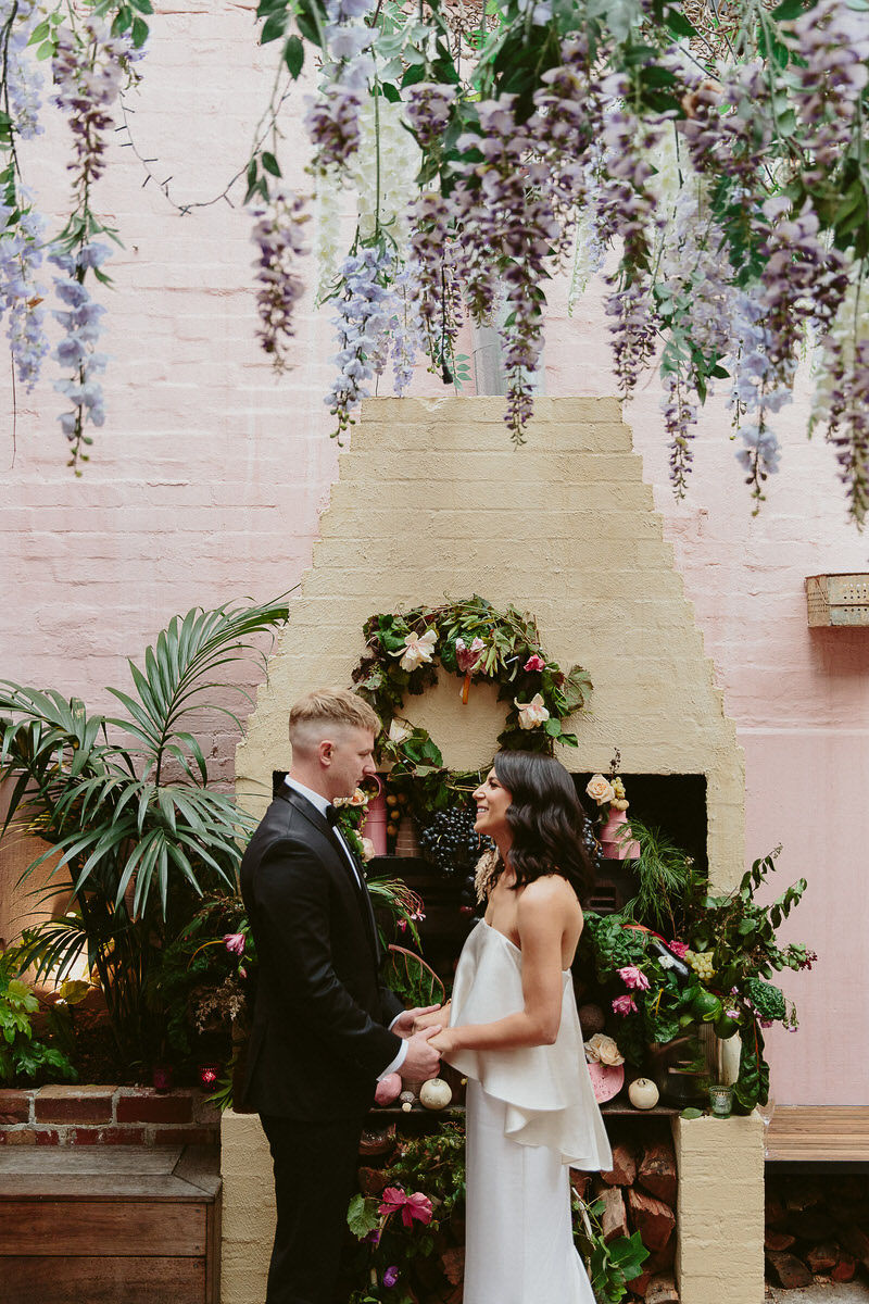 Real Wedding – Jed & Alix, Collingwood VIC - Ivory Tribe