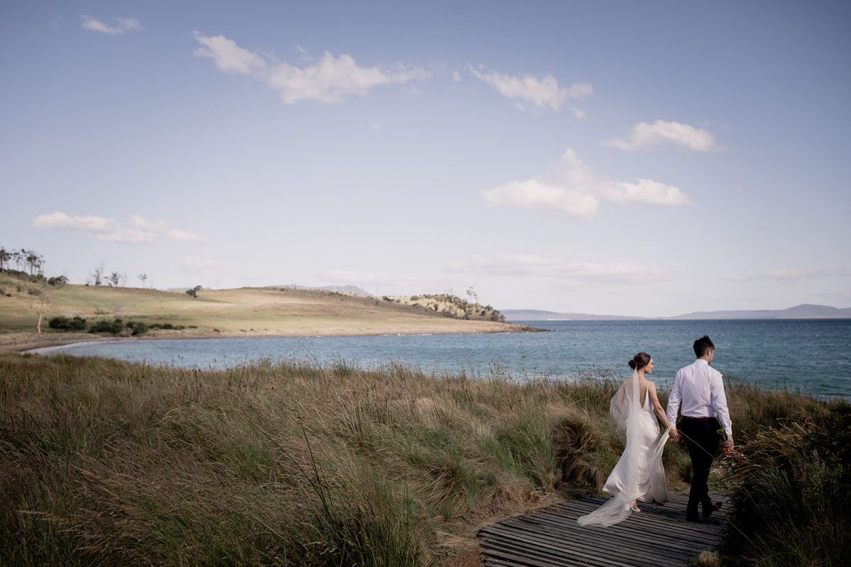 Stunning sustainable wedding venue making a splash - Spring Bay Mill ...