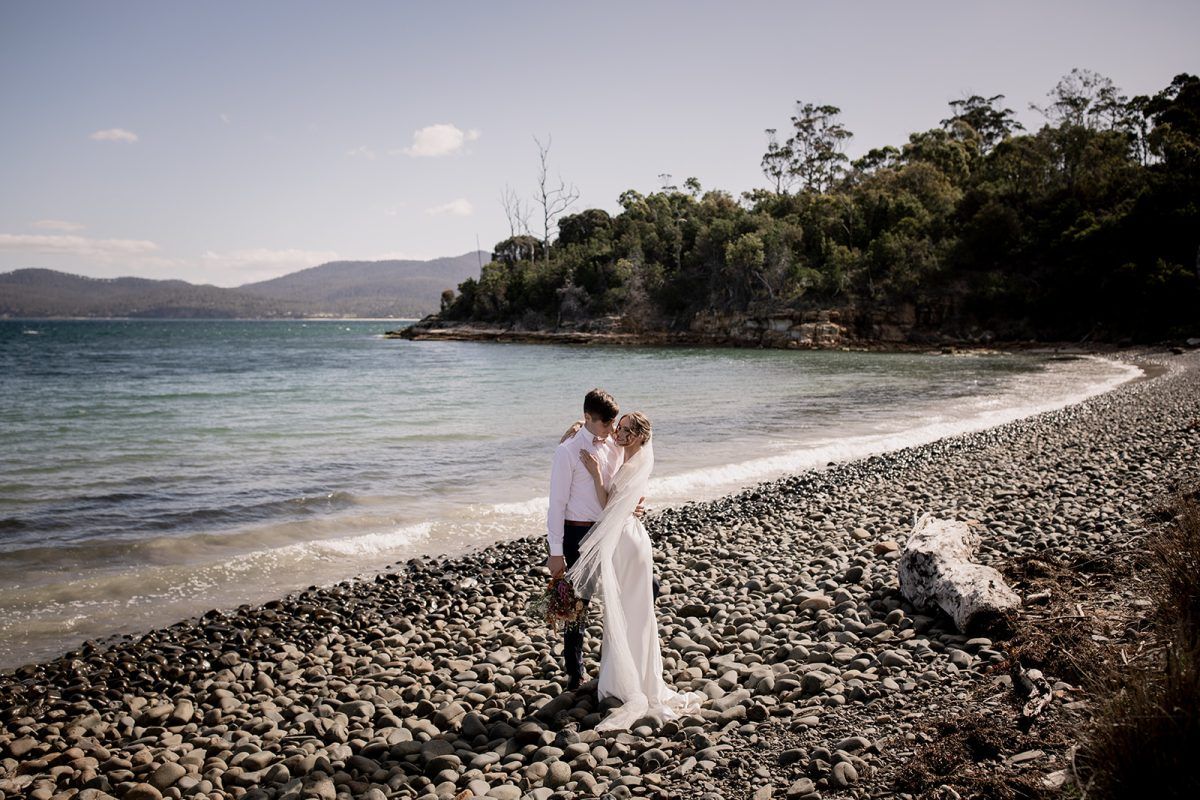 Stunning sustainable wedding venue making a splash - Spring Bay Mill ...