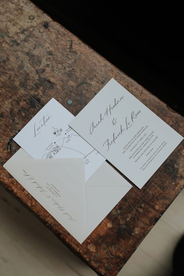 Real Wedding - Sarah & Frederick, Coldstream VIC | Ivory Tribe