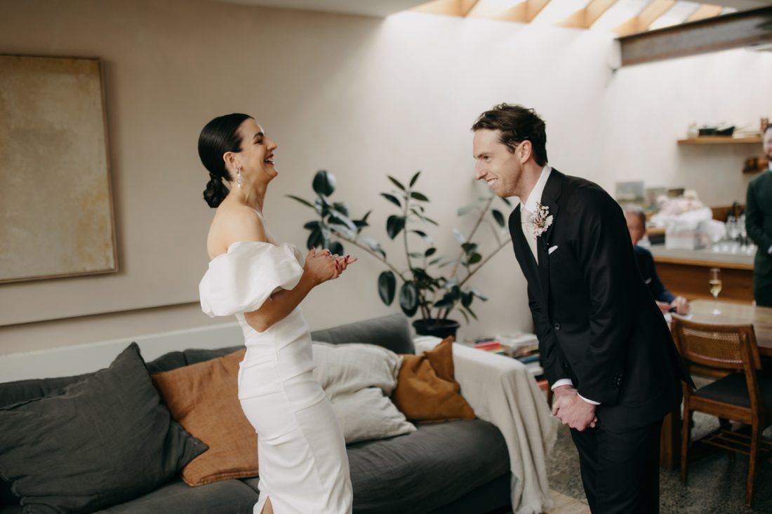 Real Wedding – Tom & Harriet, Brunswick East VIC | Ivory Tribe