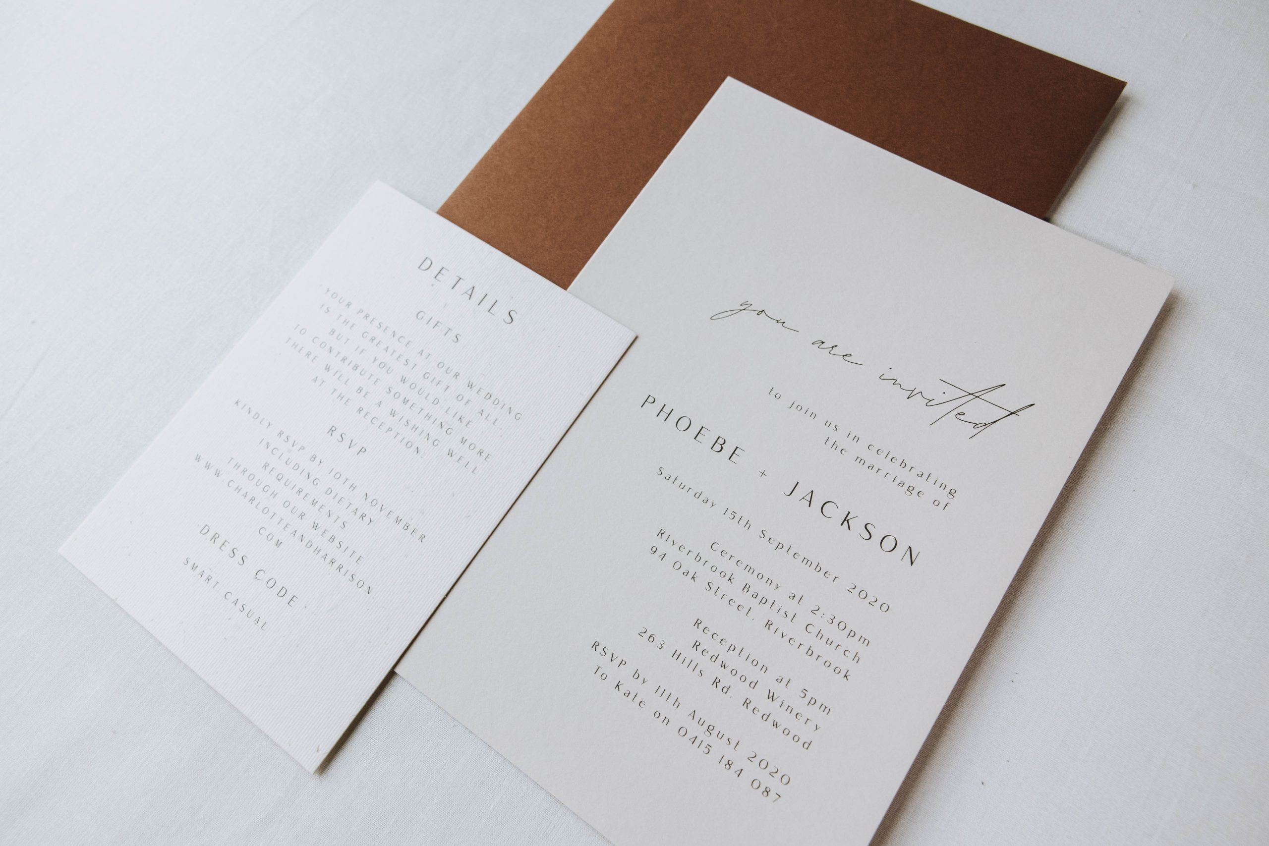 What to put on details card for wedding 60 photos - Vianawedding.com