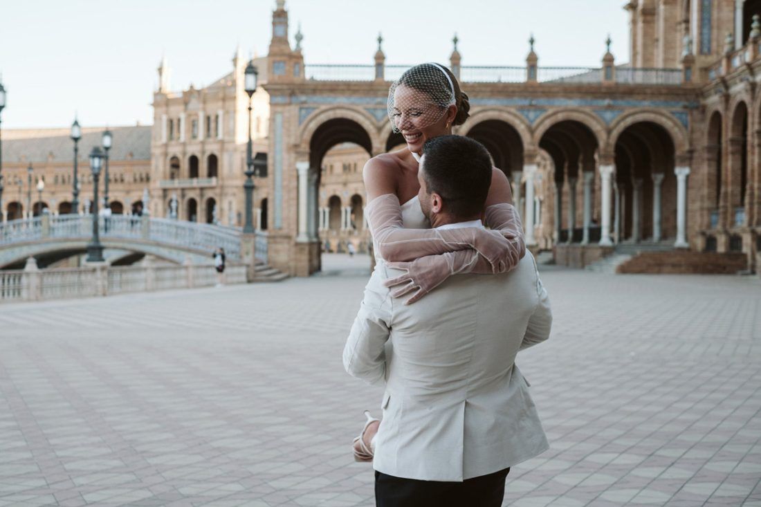 Real Elopement - Chloe & Charlie, Seville SPAIN | Ivory Tribe