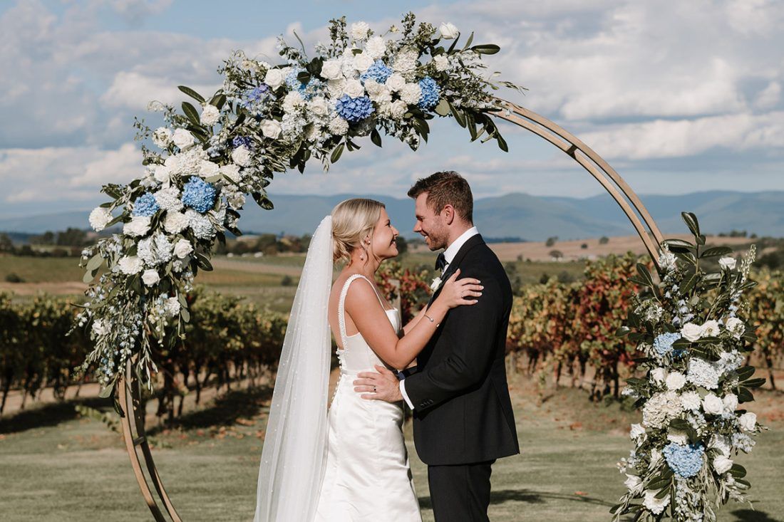 Real Wedding - Leisa Rebecca & Alexander, Yarra Glen VIC - Ivory Tribe