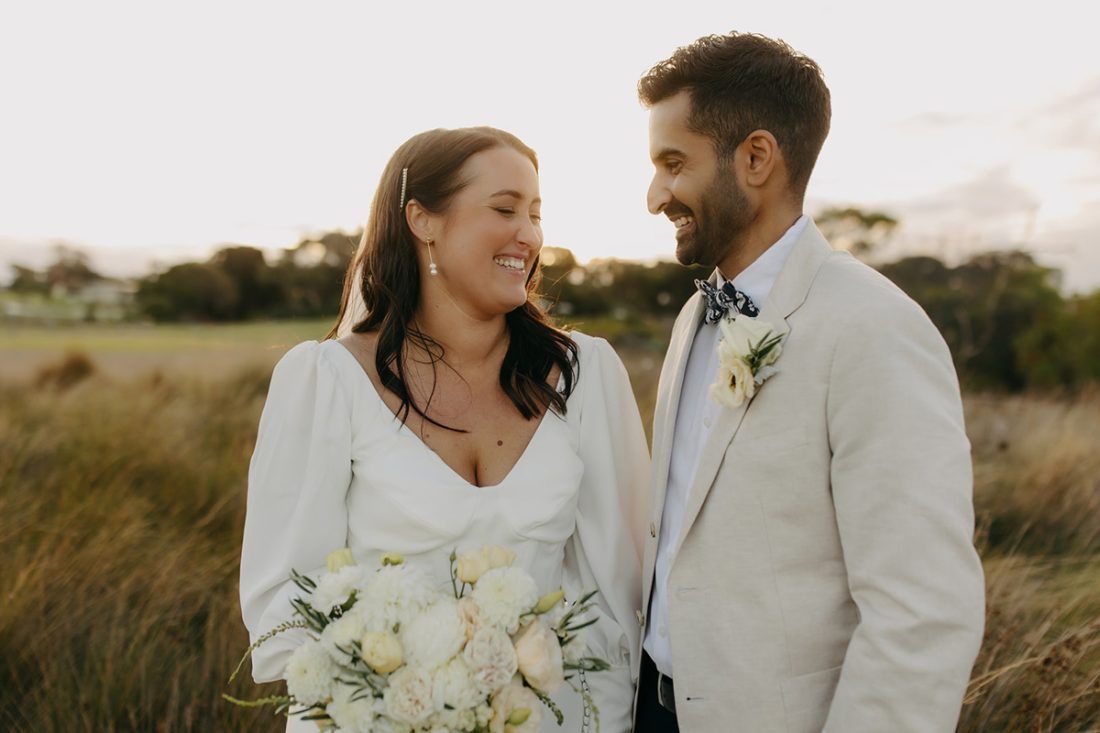 Real Wedding - Phoebe & Ruwan, Bellarine VIC - Ivory Tribe