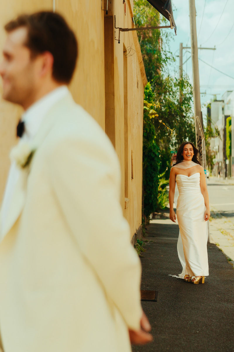 Real Wedding - Kelly & Jackson, Fitzroy VIC - Ivory Tribe