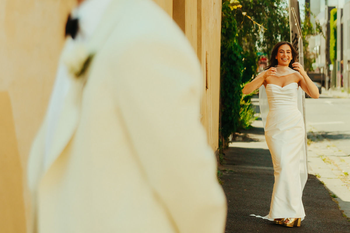 Real Wedding - Kelly & Jackson, Fitzroy VIC - Ivory Tribe
