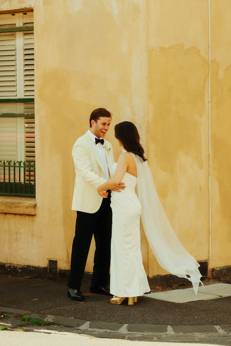 Real Wedding - Kelly & Jackson, Fitzroy VIC - Ivory Tribe