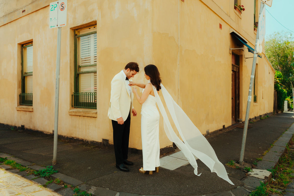 Real Wedding - Kelly & Jackson, Fitzroy VIC - Ivory Tribe