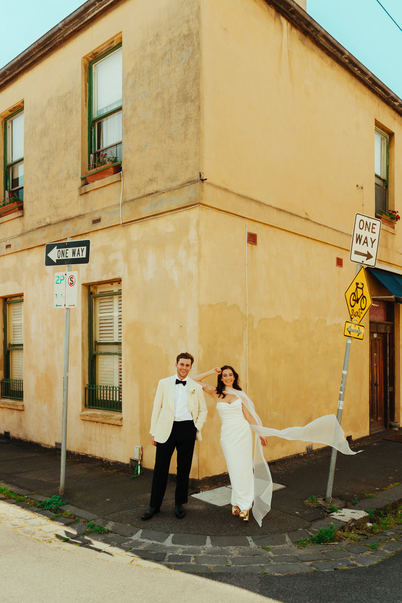 Real Wedding - Kelly & Jackson, Fitzroy VIC - Ivory Tribe