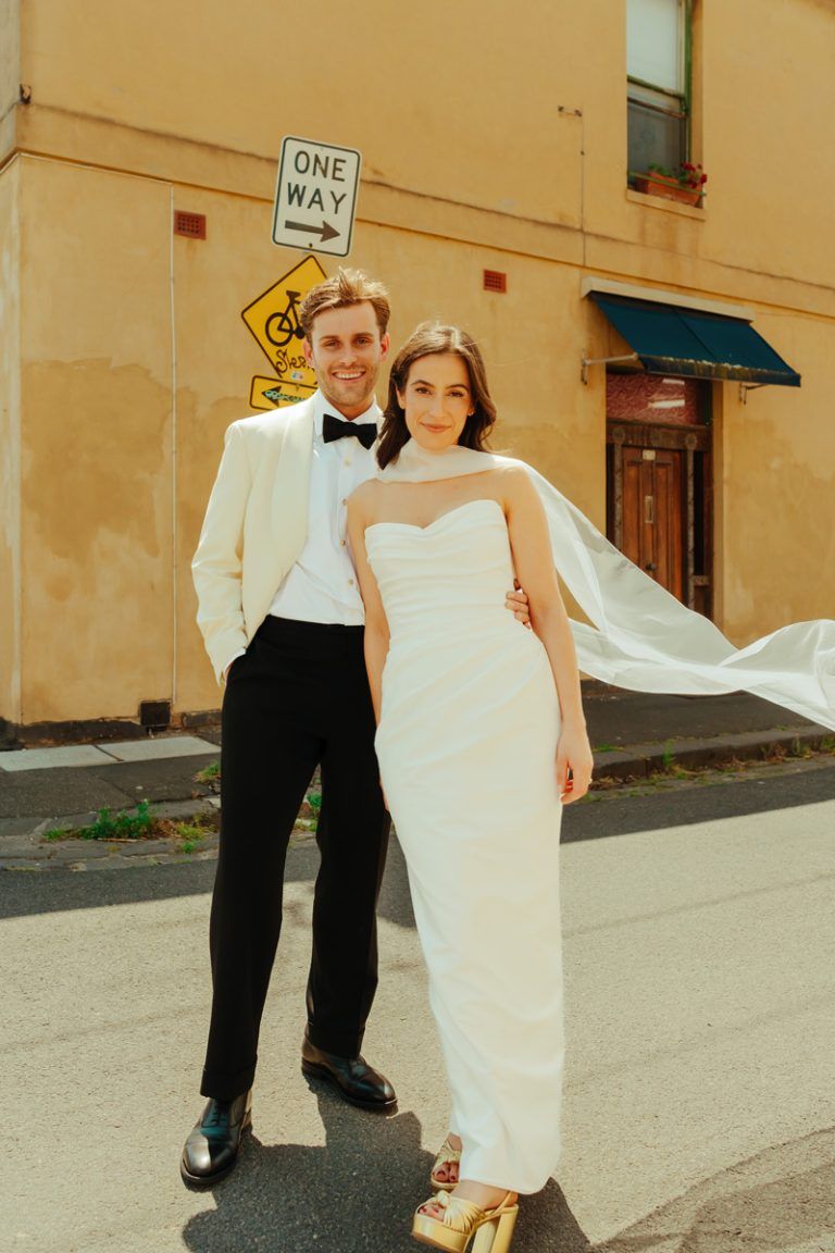 Real Wedding - Kelly & Jackson, Fitzroy VIC - Ivory Tribe