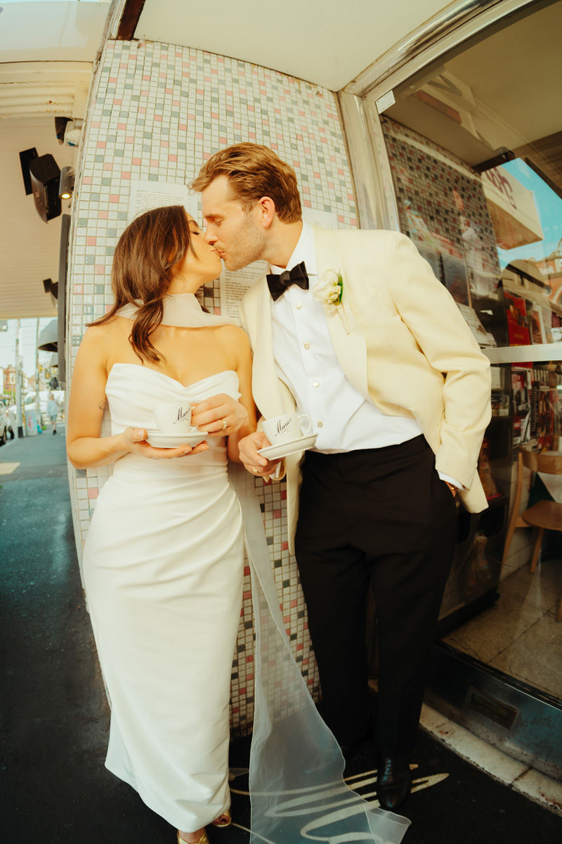 Real Wedding - Kelly & Jackson, Fitzroy VIC - Ivory Tribe