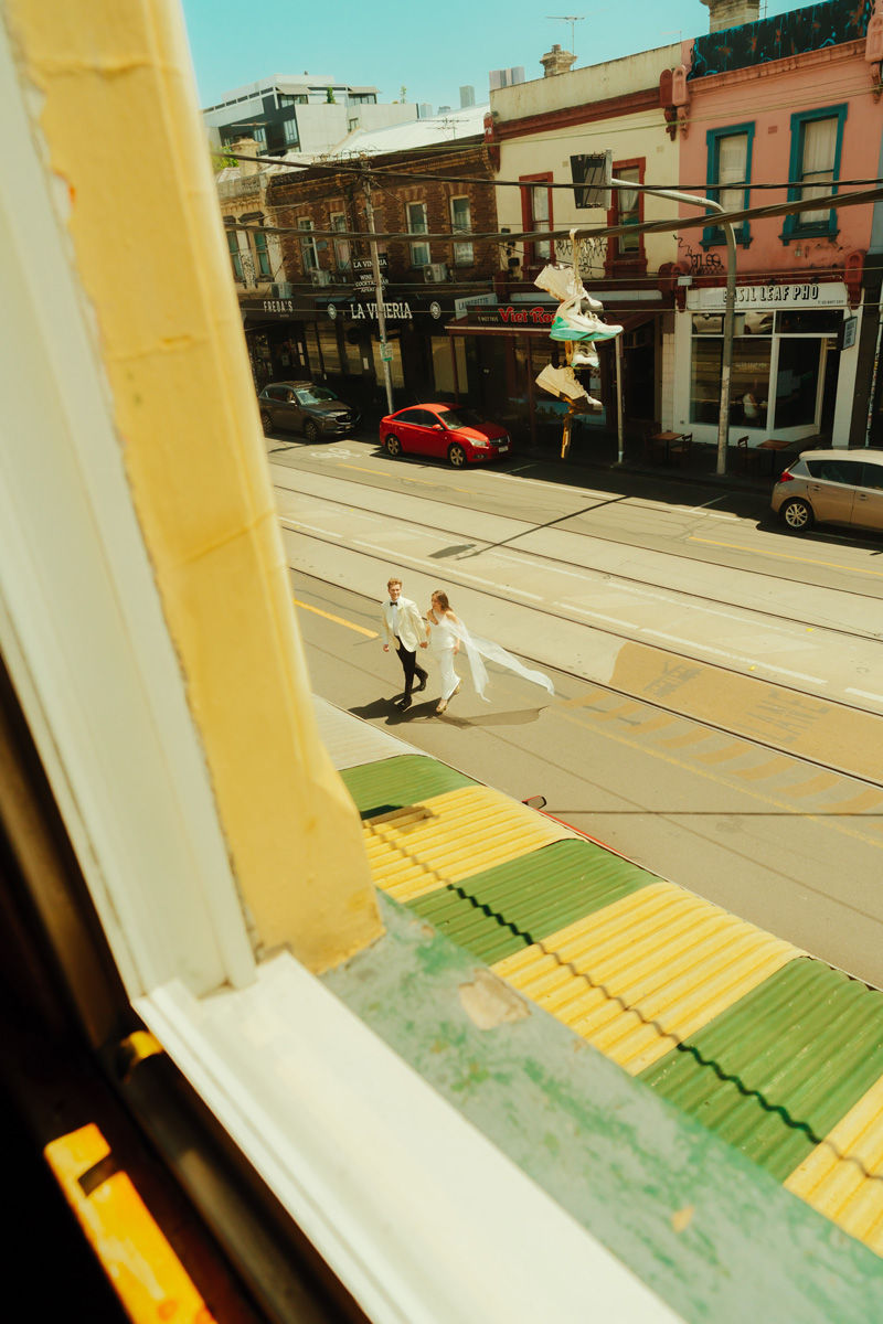 Real Wedding - Kelly & Jackson, Fitzroy VIC - Ivory Tribe