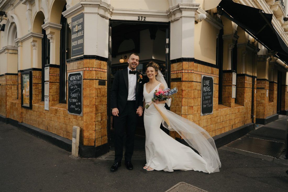 Real Wedding - Grace & Ross, Richmond VIC - Ivory Tribe