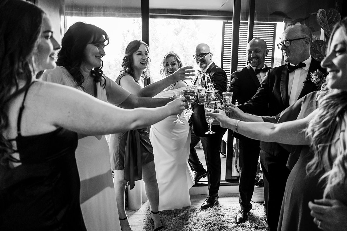 Real Wedding - Matt & Diana, Collingwood VIC - Ivory Tribe