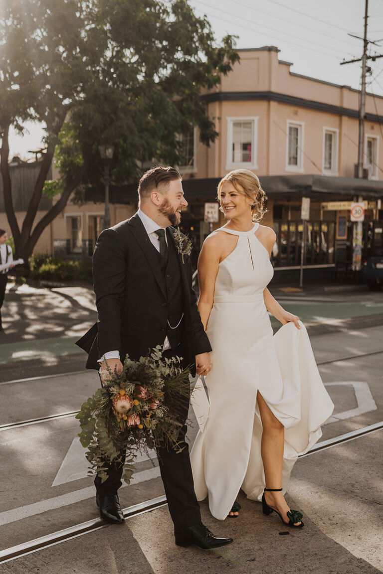 Real Wedding - Chris and Katie, Fitzroy VIC - Ivory Tribe