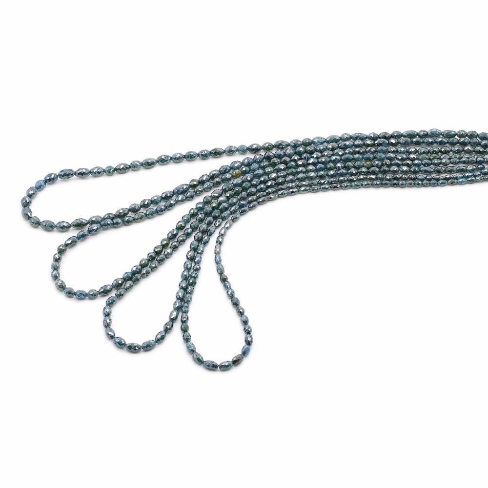 Buy Uncut and Faceted Diamond Beads String Supplier from India | My ...