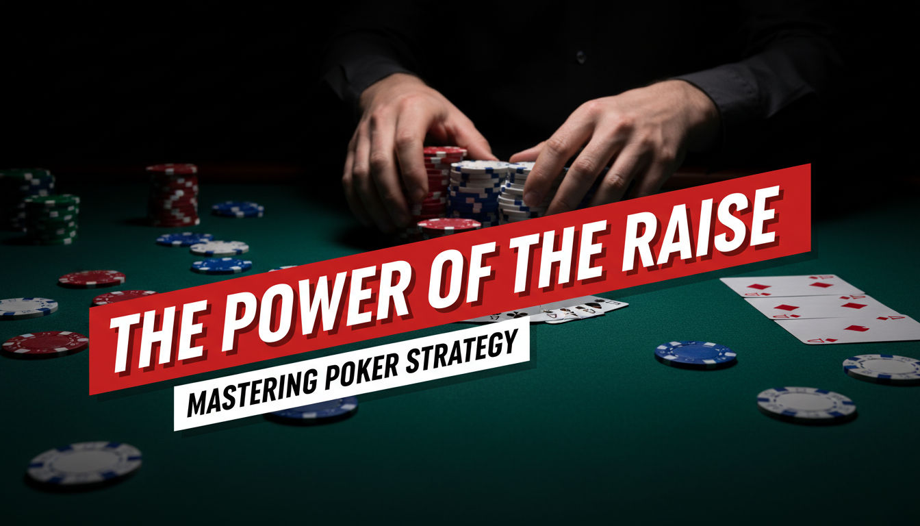 Poker Raise: Definition, Strategy, Rules, & Terminology