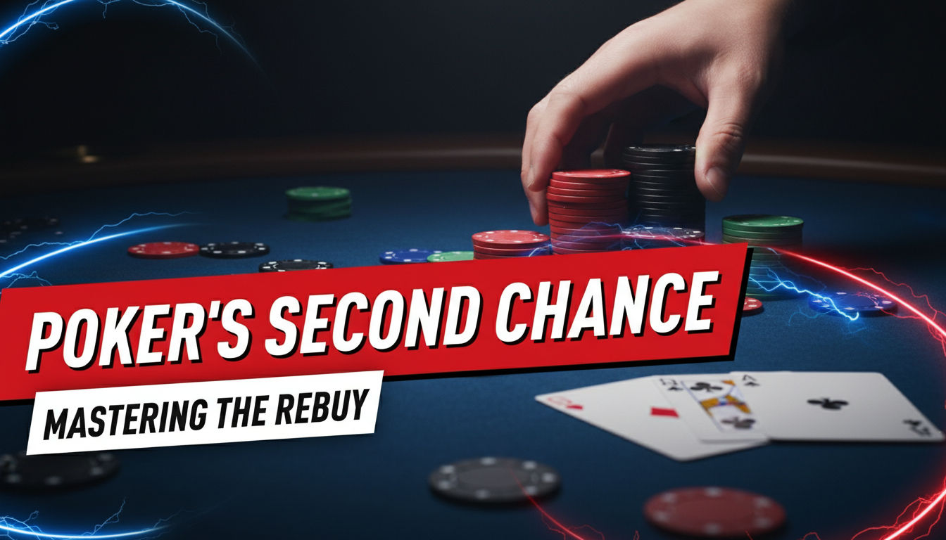 Poker Rebuy: What It Is and How to Use It Strategically