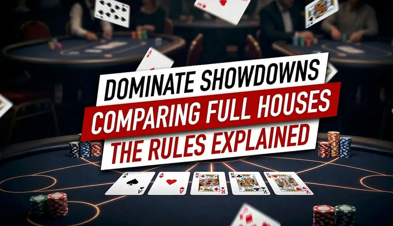 Full House Poker Explained: Hand Rankings & Strategy