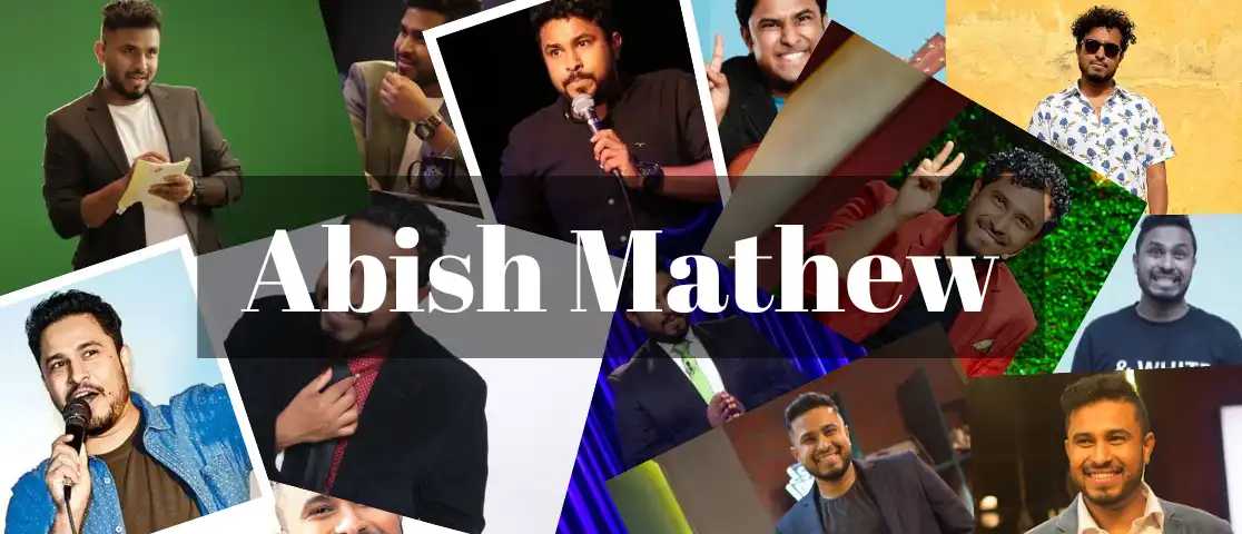 Abish Mathew Stand-Up Comedian Bio Age Family Wife Struggle