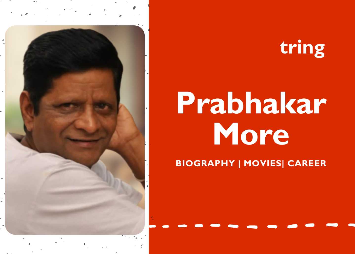 Prabhakar More - Biography, Age, Family, Career and More
